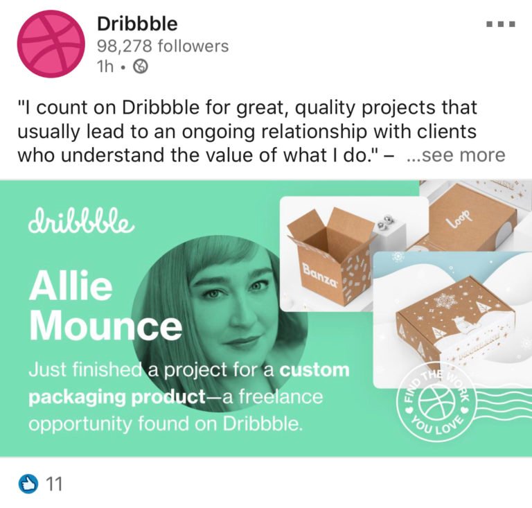 Creative Employee Spotlight Post Examples on LinkedIn - Be the Bean